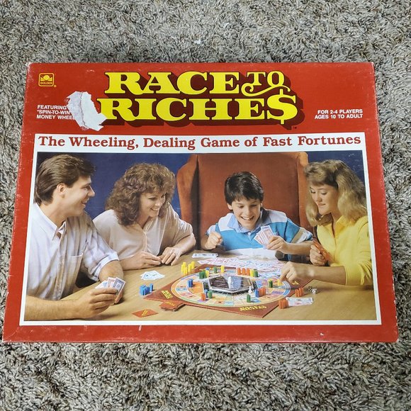 Western Publishing | Games | Board Game Rags To Riches Western ...